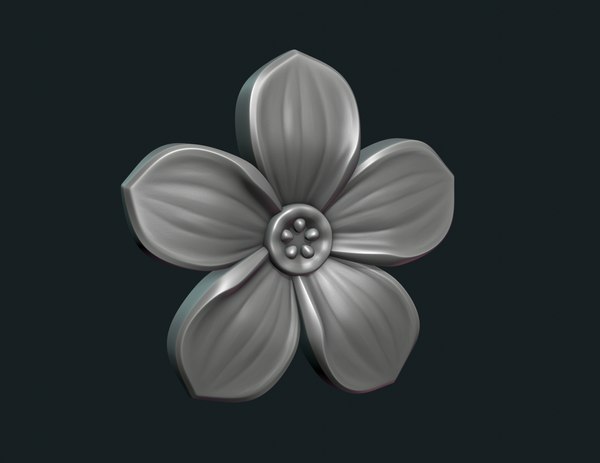 Print ready flower 3D model - TurboSquid 1449840