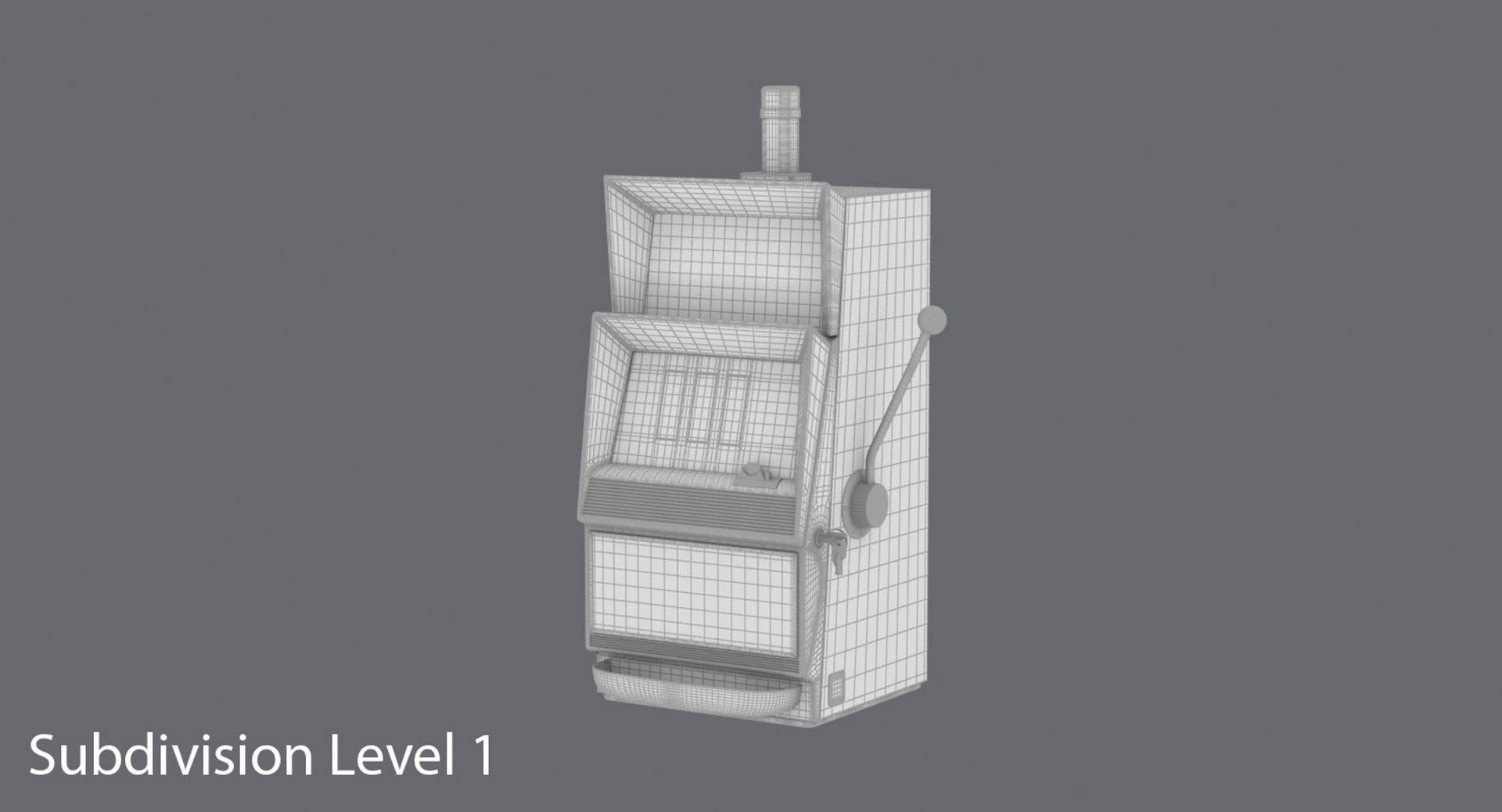 Classic slot machine - 3D model - TurboSquid 1321851