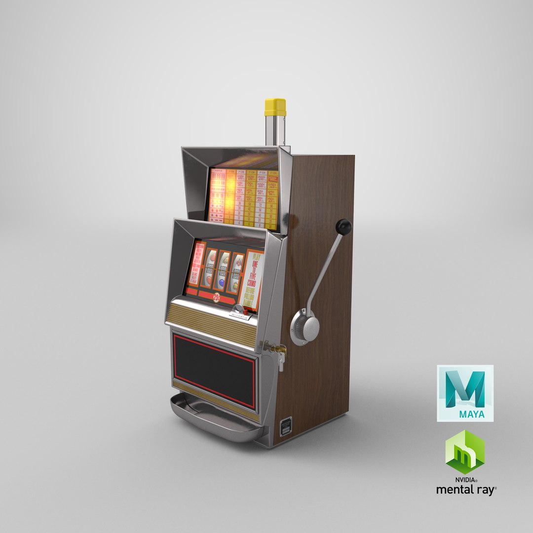 Classic slot machine - 3D model - TurboSquid 1321851