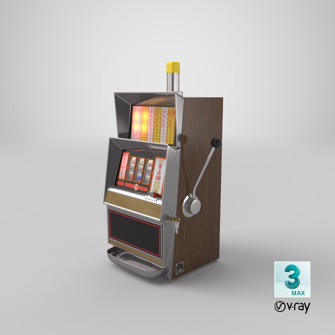 Classic slot machine - 3D model - TurboSquid 1321851