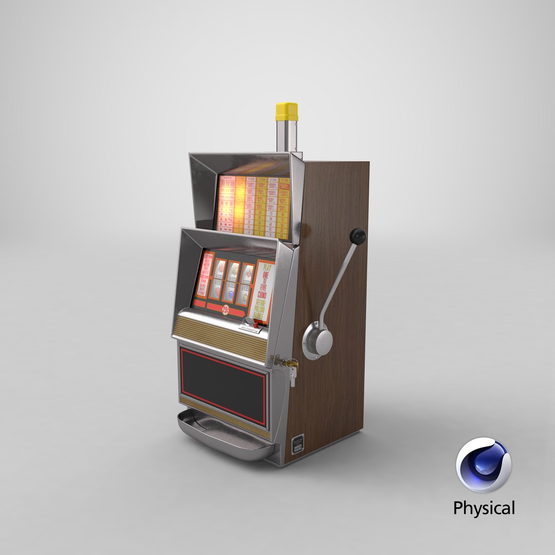 Classic slot machine - 3D model - TurboSquid 1321851