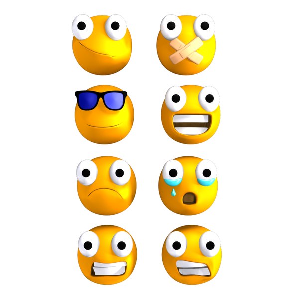 3D model Simple Cartoon Face Rig for Blender - TurboSquid 1899308