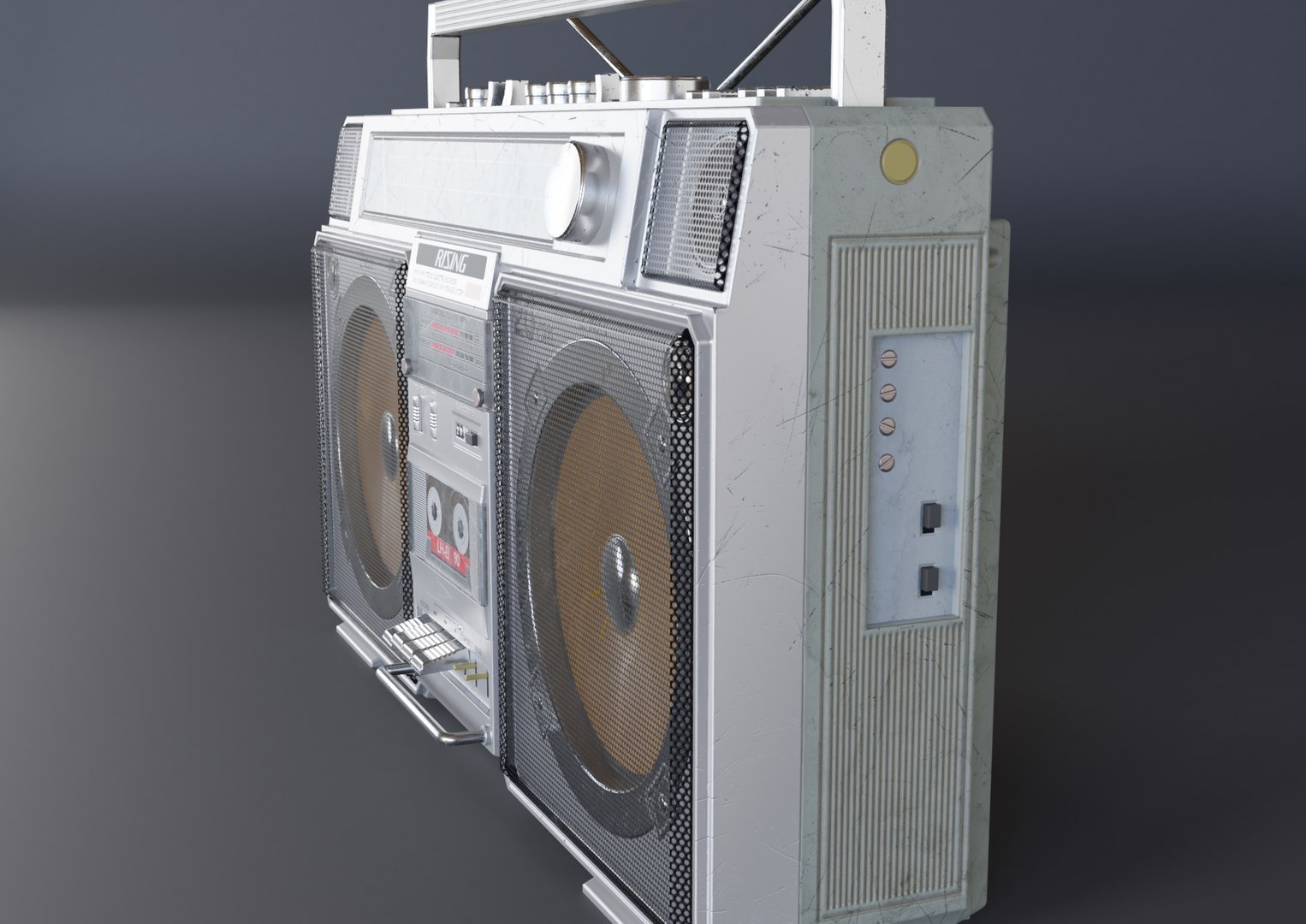 Boombox Low-poly 3D Model - TurboSquid 1580173