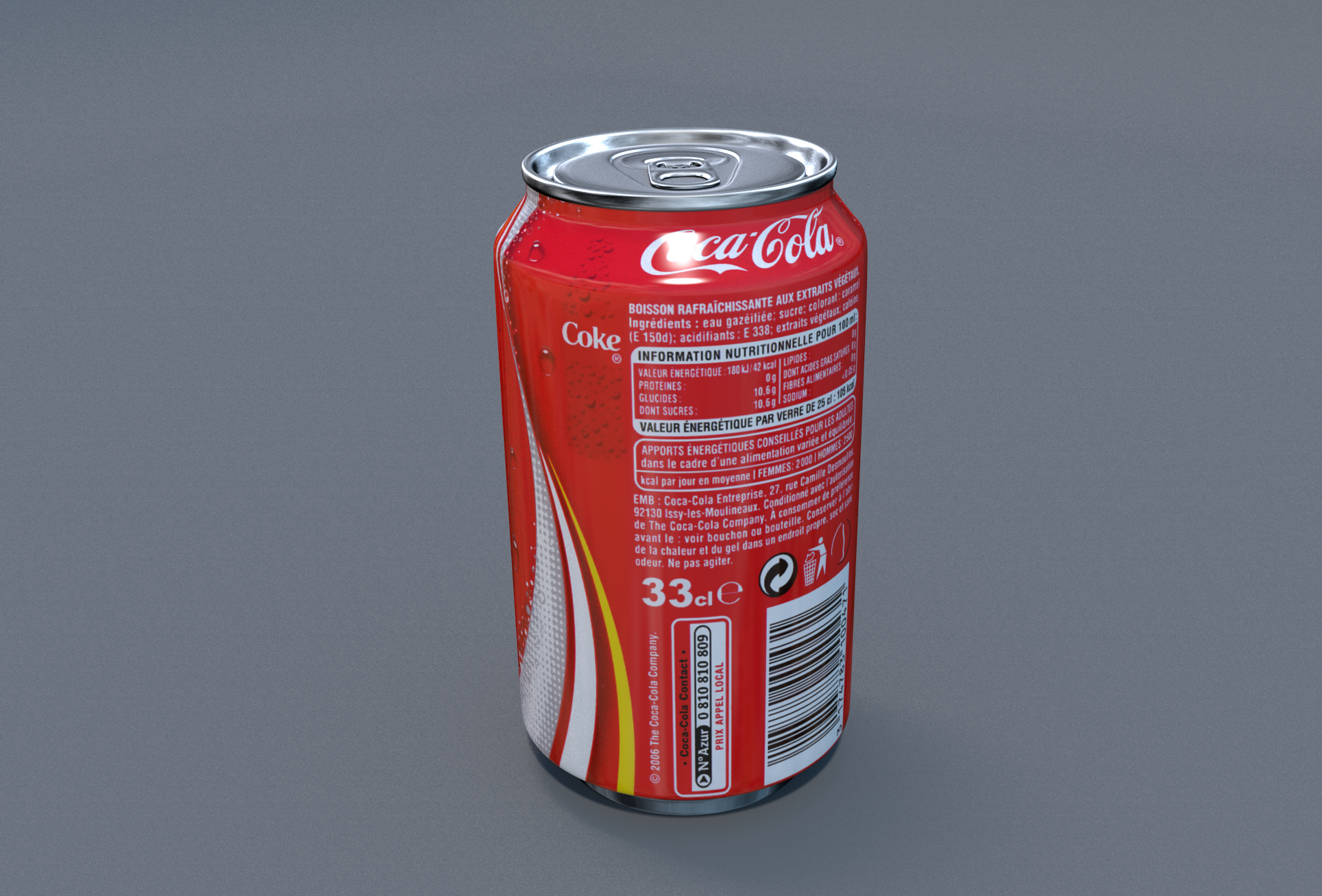 Coke Can 3D model - TurboSquid 1798773