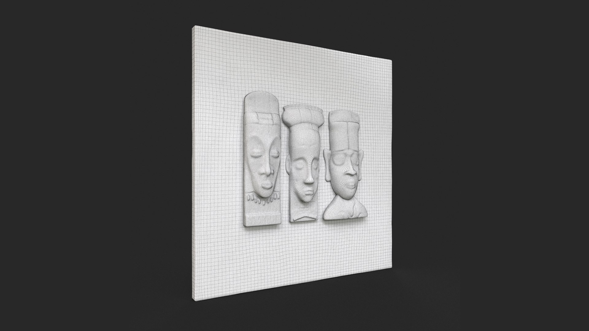 Wall Mask 3D Model - TurboSquid 2284025