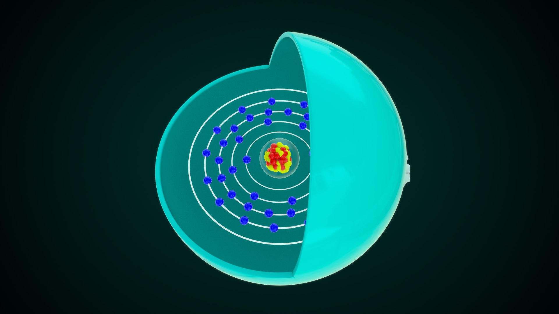 3D Ruthenium Chemical Element - TurboSquid 2136230