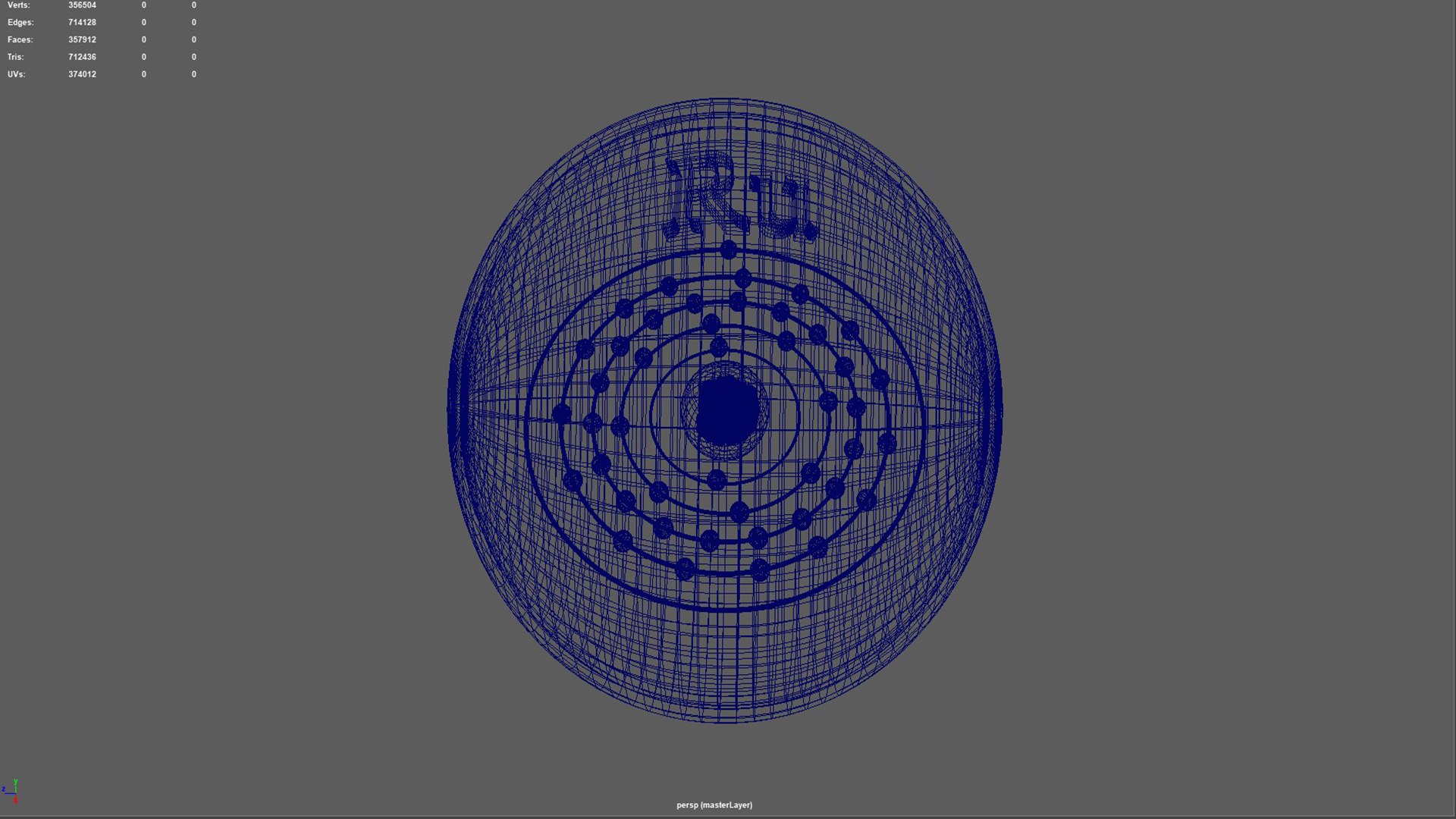 3D Ruthenium Chemical Element - TurboSquid 2136230