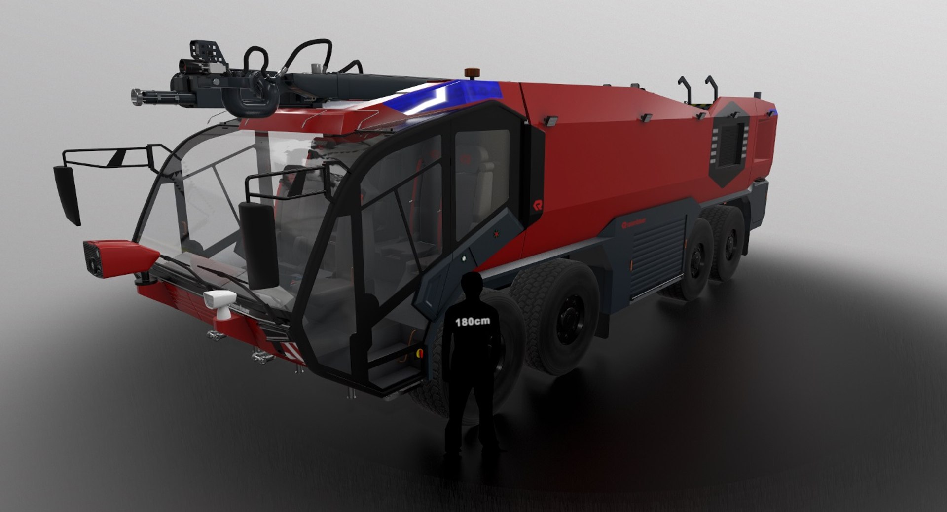 3D Rosenbauer Panther 8x8 - TurboSquid 1359728