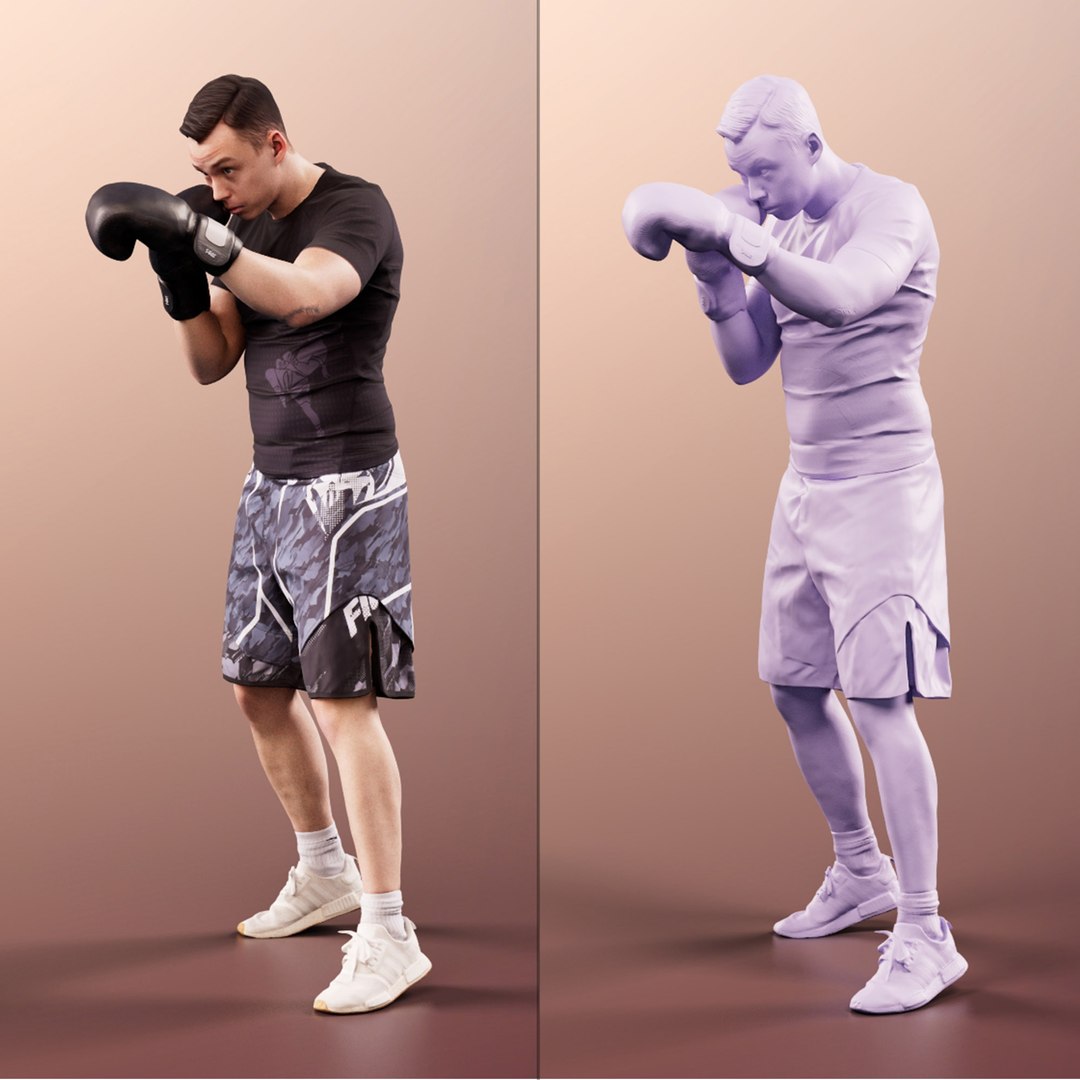 Man Box Sport Model - TurboSquid 1705690