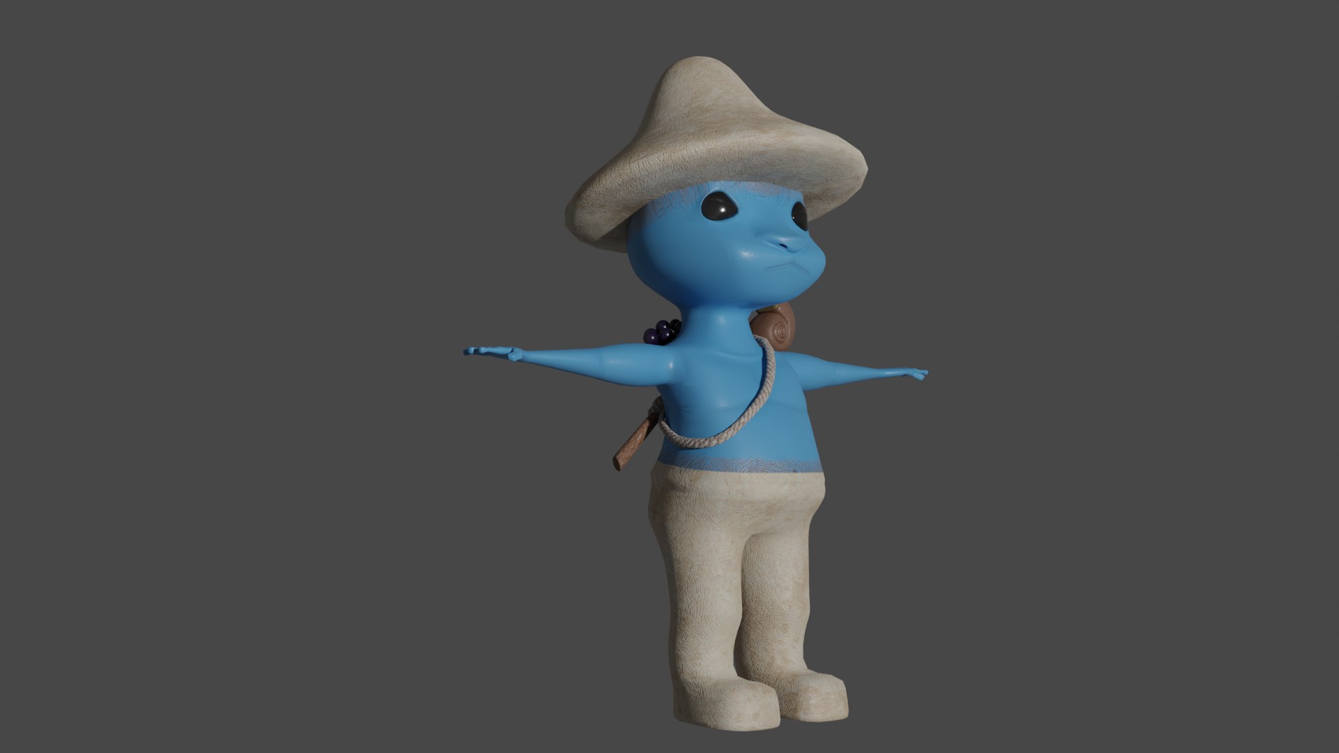 SMURF CAT LOW-POLY PBR 3D MODEL Low-poly 3D Model 3D - TurboSquid 2147450