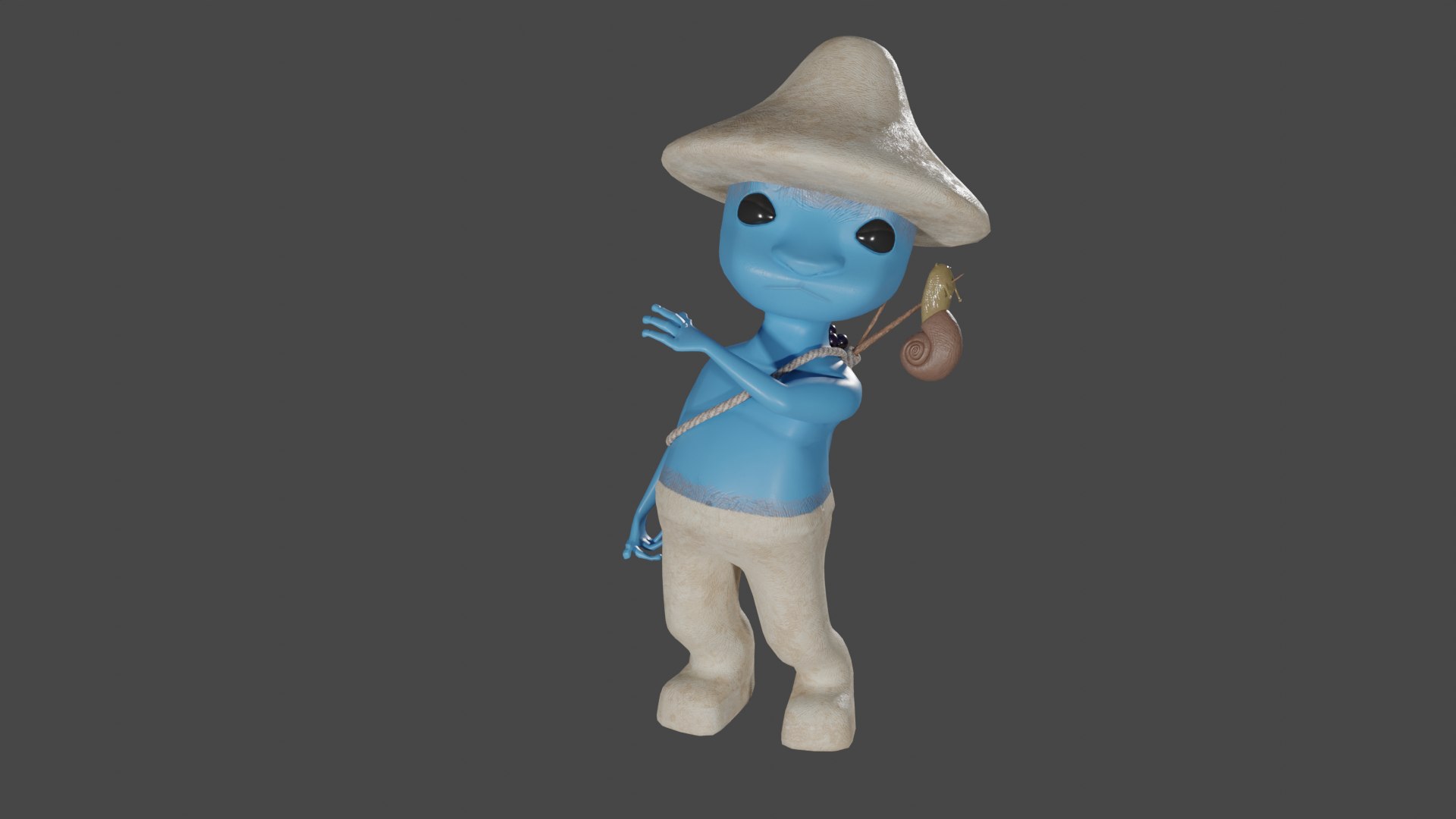 SMURF CAT LOW-POLY PBR 3D MODEL Low-poly 3D Model 3D - TurboSquid 2147450