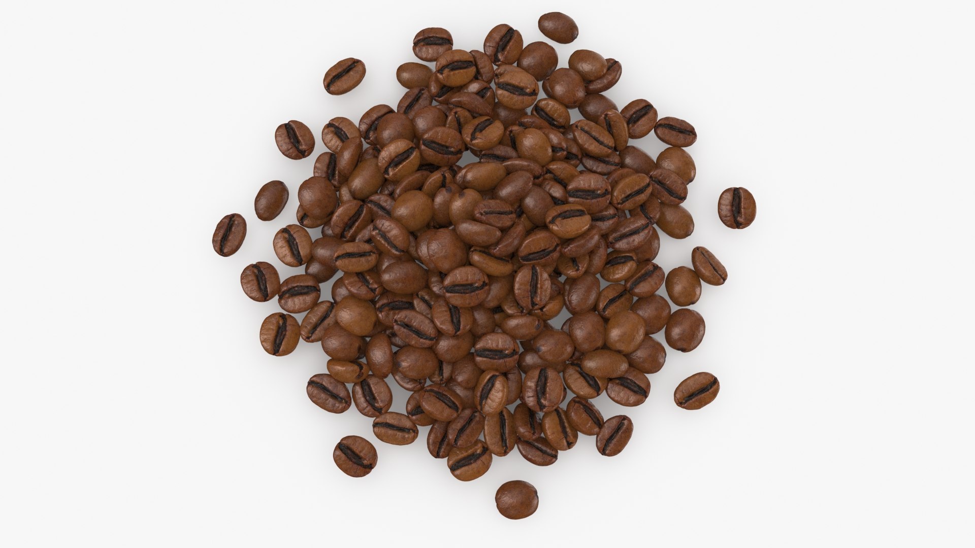 3D Coffee Beans Model - TurboSquid 2285955