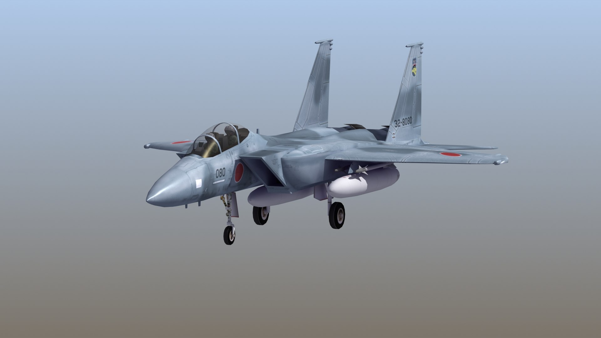 F-15 DJ Eagle JASDF 3D model - TurboSquid 2121385