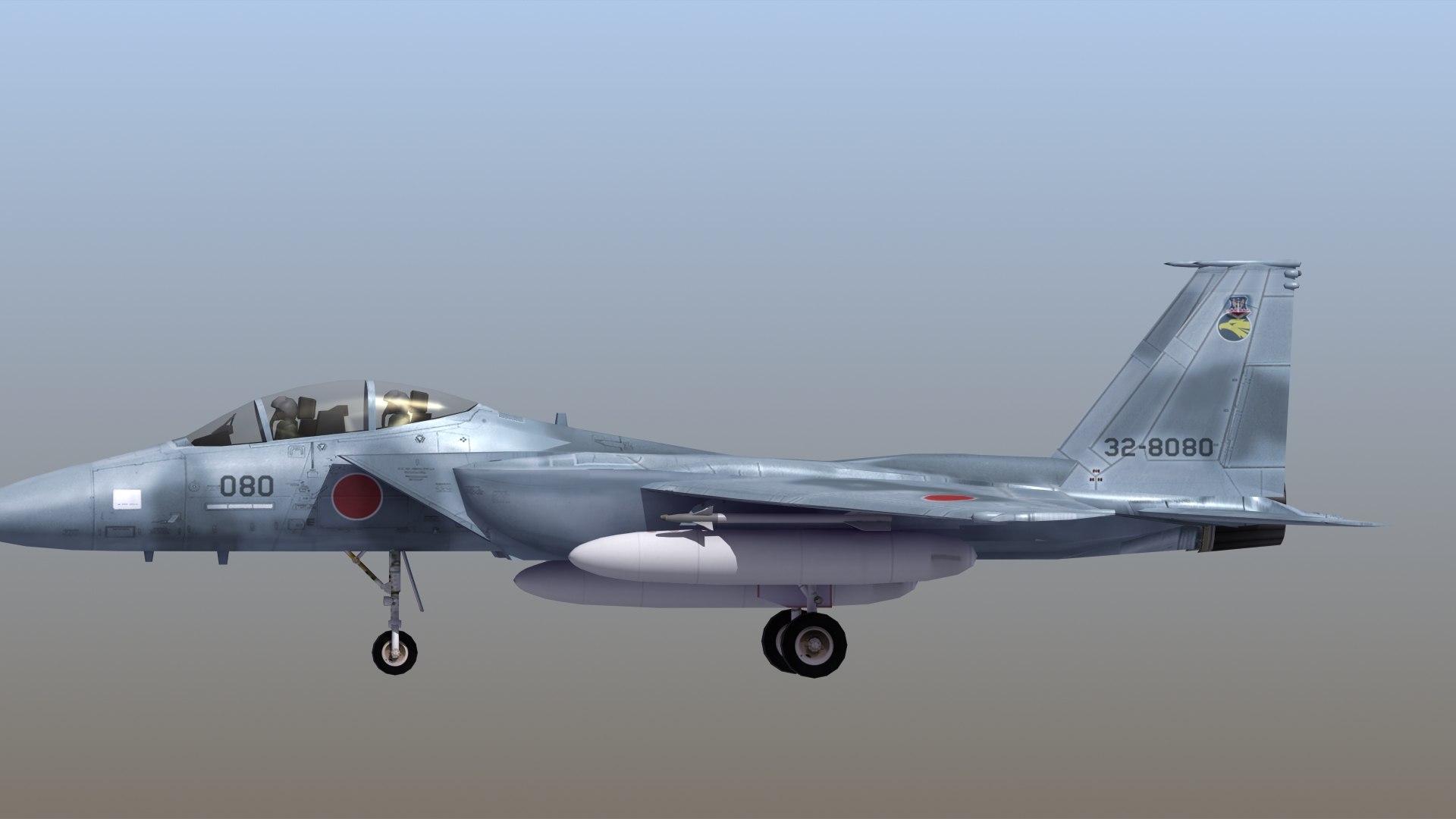 F-15 DJ Eagle JASDF 3D model - TurboSquid 2121385