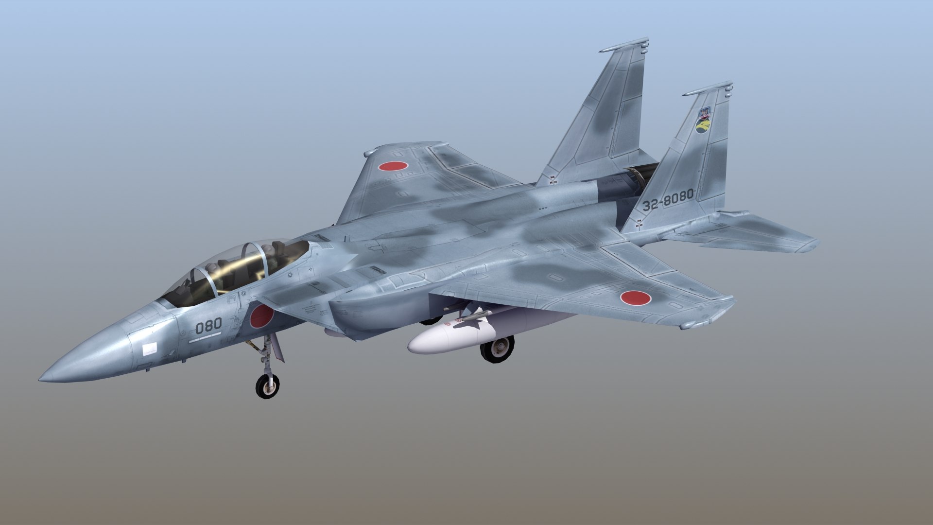 modèle 3D de F-15 DJ Eagle JASDF - TurboSquid 2121385