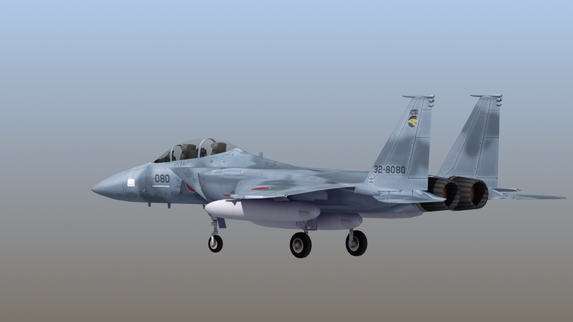 F-15 DJ Eagle JASDF 3D model - TurboSquid 2121385
