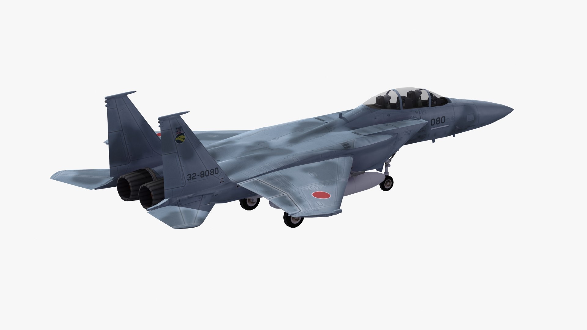 F-15 DJ Eagle JASDF 3D model - TurboSquid 2121385