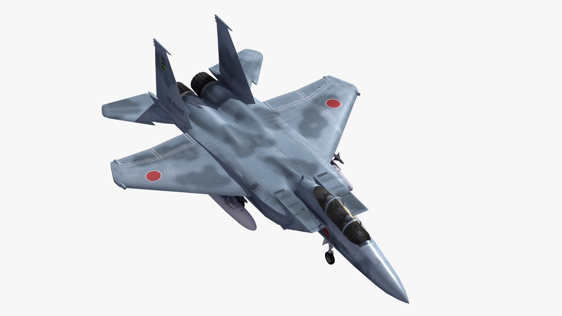 F-15 DJ Eagle JASDF 3D model - TurboSquid 2121385