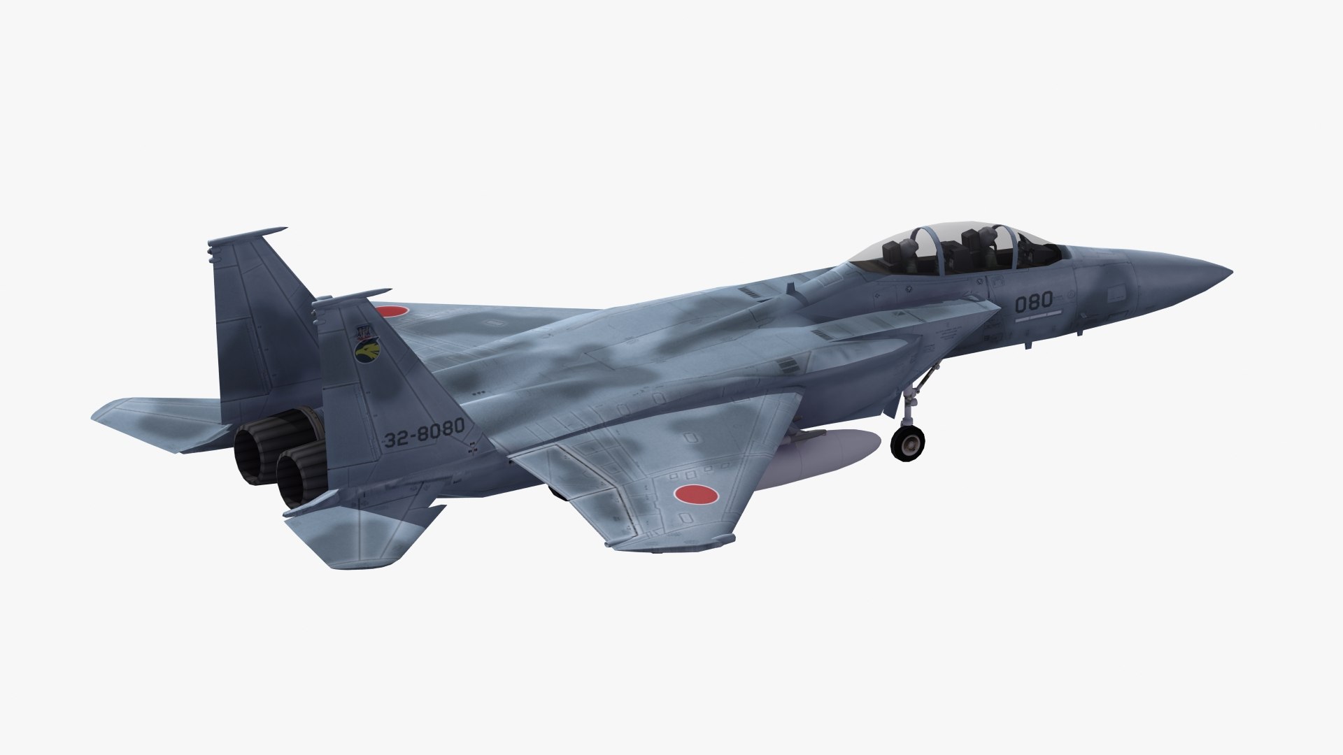 F-15 DJ Eagle JASDF 3D model - TurboSquid 2121385