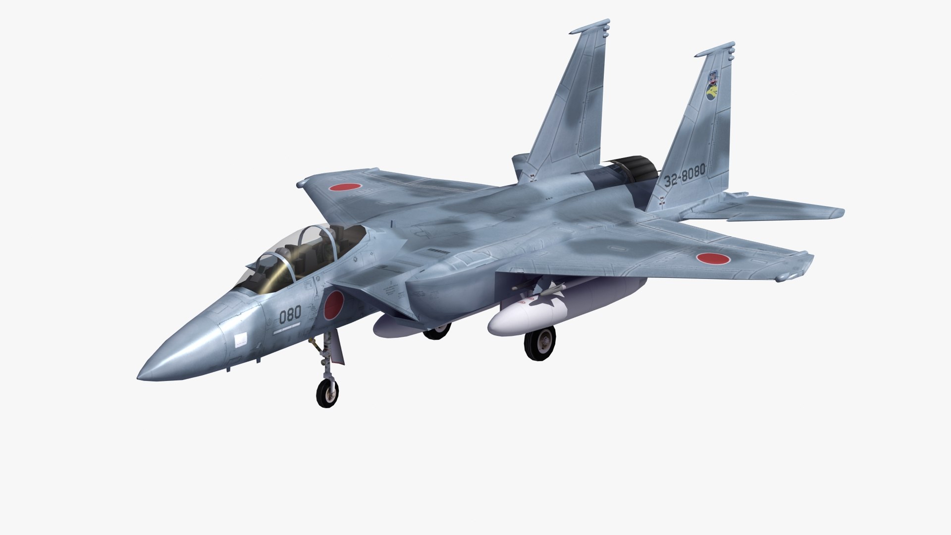F-15 DJ Eagle JASDF 3D model - TurboSquid 2121385
