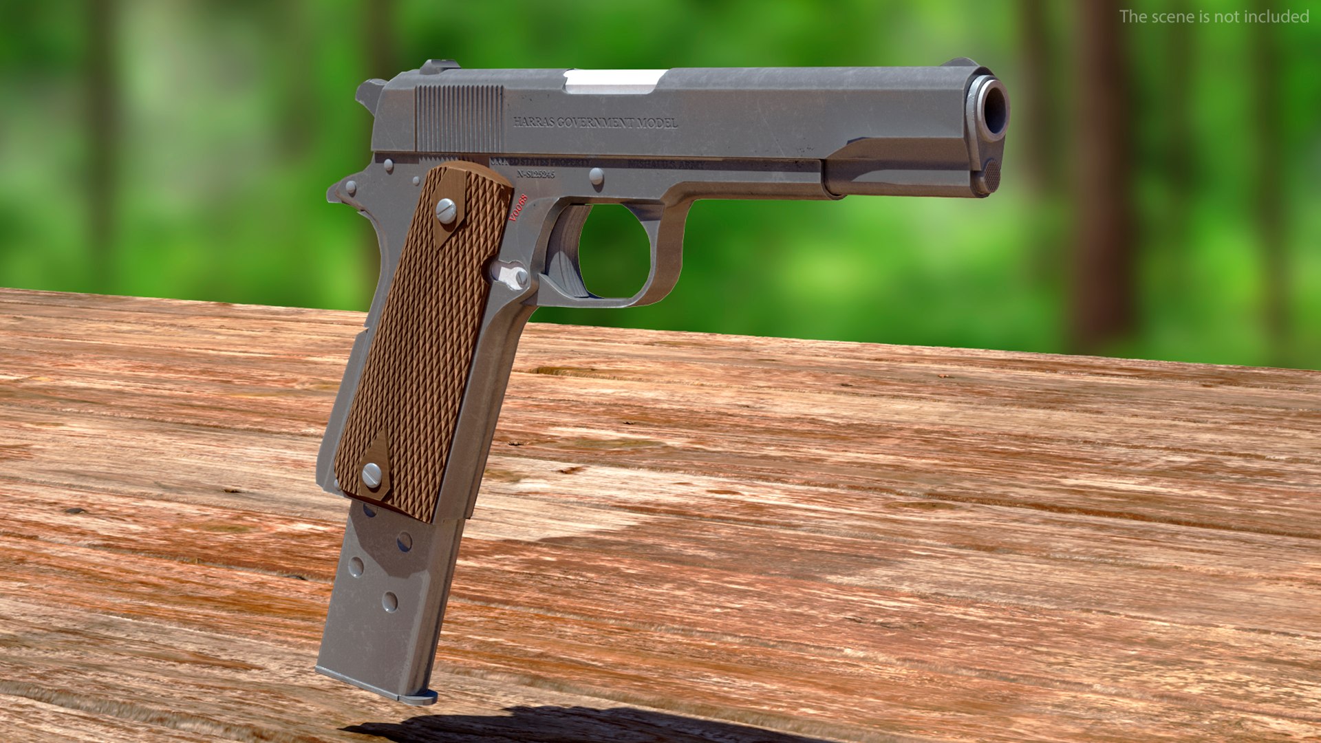3D Model Colt 1911 Government AAA Game Weapon - TurboSquid 2099630