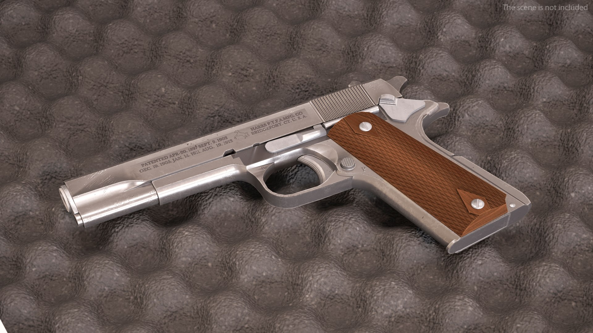 3D Model Colt 1911 Government AAA Game Weapon - TurboSquid 2099630