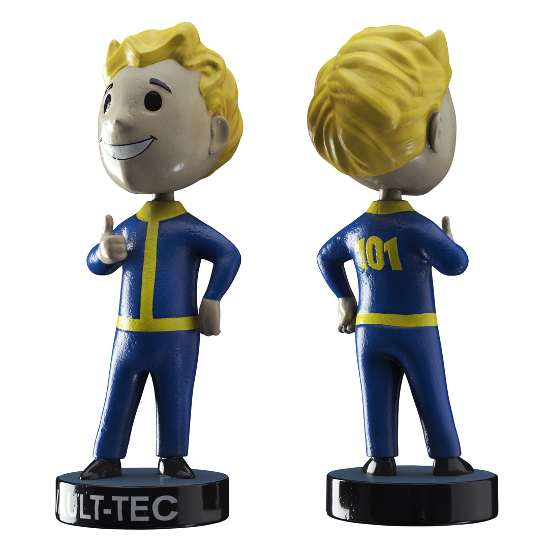 Vault Boy Model - TurboSquid 2221504
