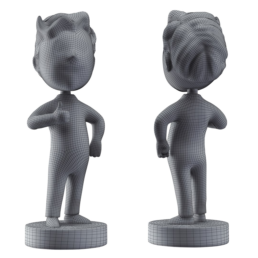 Vault Boy Model - TurboSquid 2221504