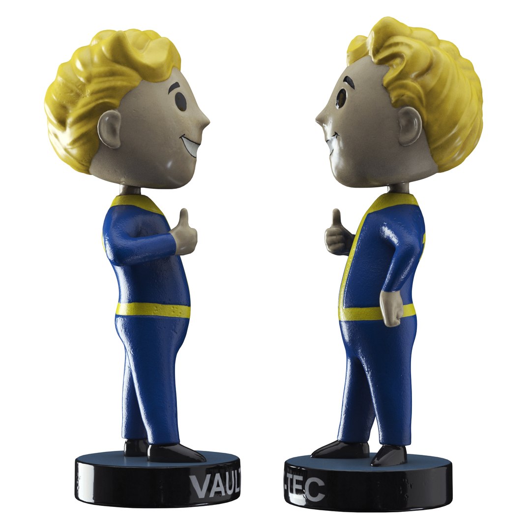 Vault Boy Model - TurboSquid 2221504