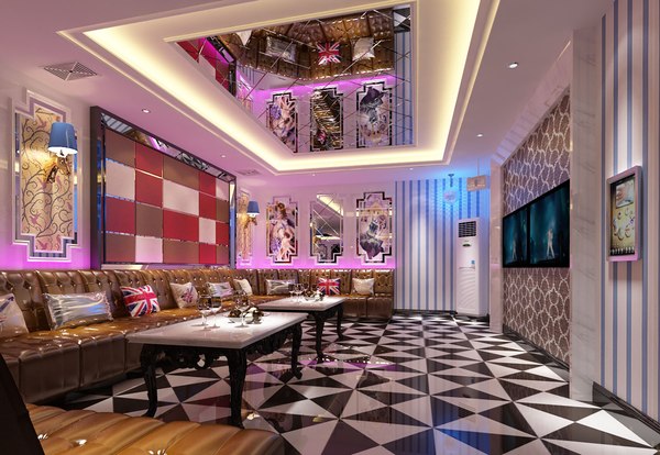 Bar Interior 3D Models for Download | TurboSquid