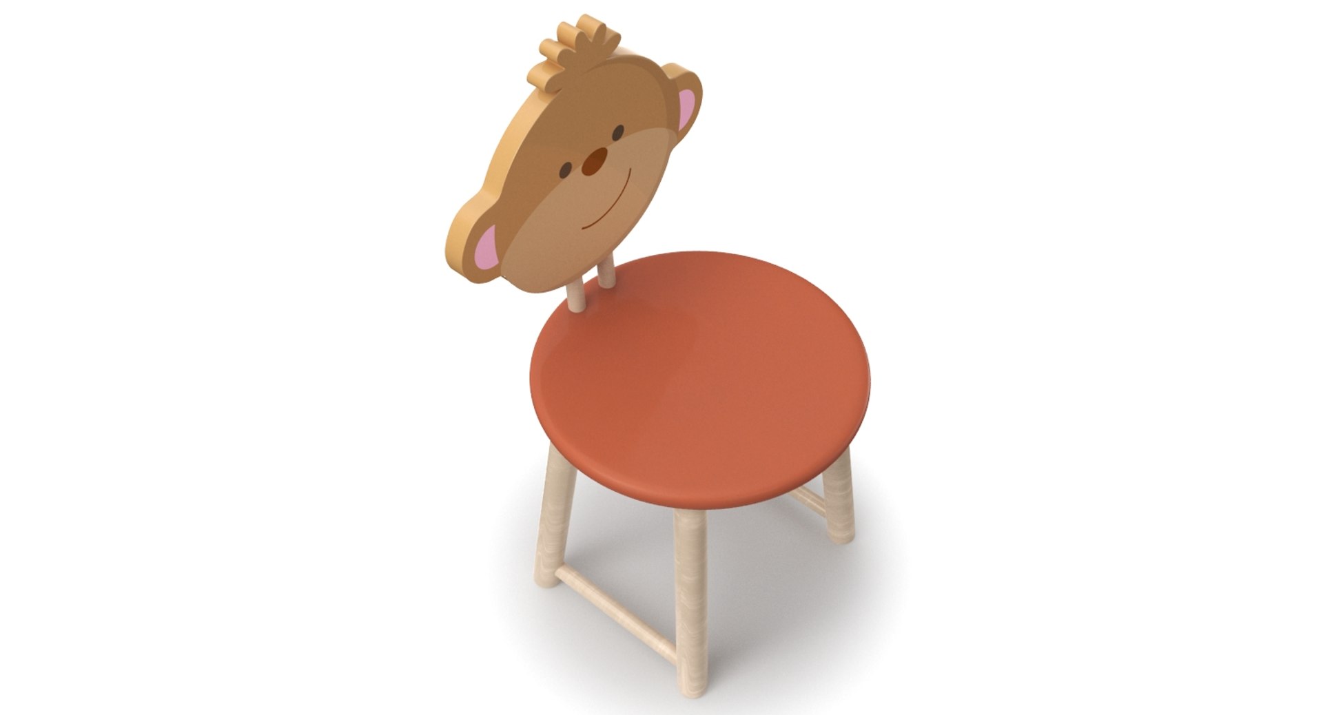 3D kids chair model - TurboSquid 1321275
