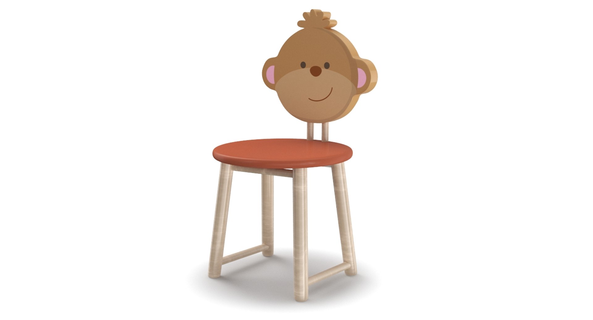 3D kids chair model - TurboSquid 1321275