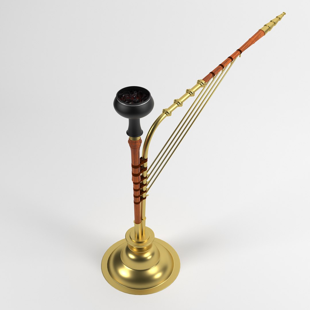 Indian Hookah 3D Model Model - TurboSquid 2146163