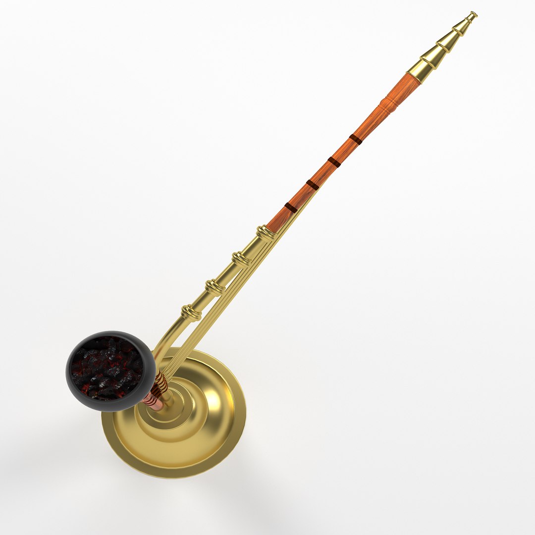 Indian Hookah 3D Model Model - TurboSquid 2146163
