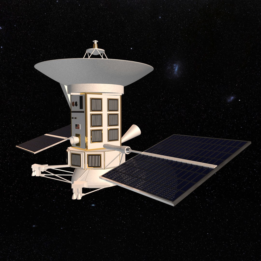 Magellan Spacecraft 3d Model