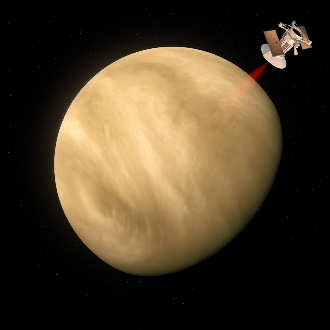 Magellan Spacecraft 3d Model