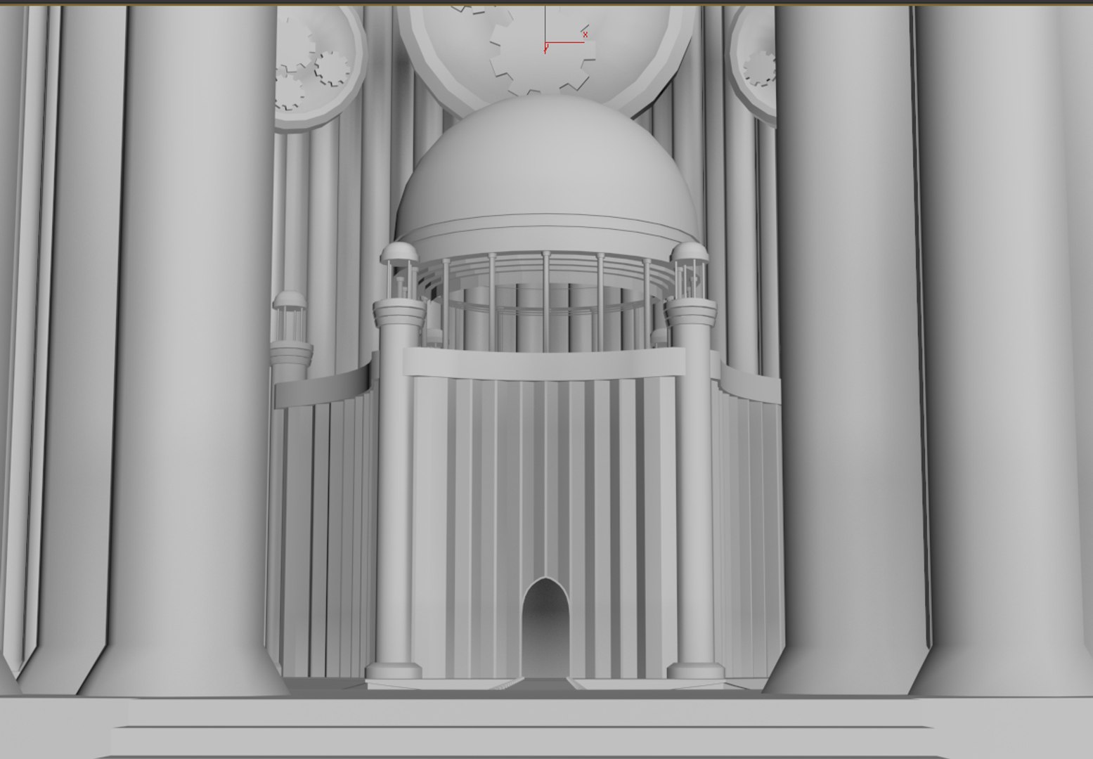 divine building city fantasy 3d max