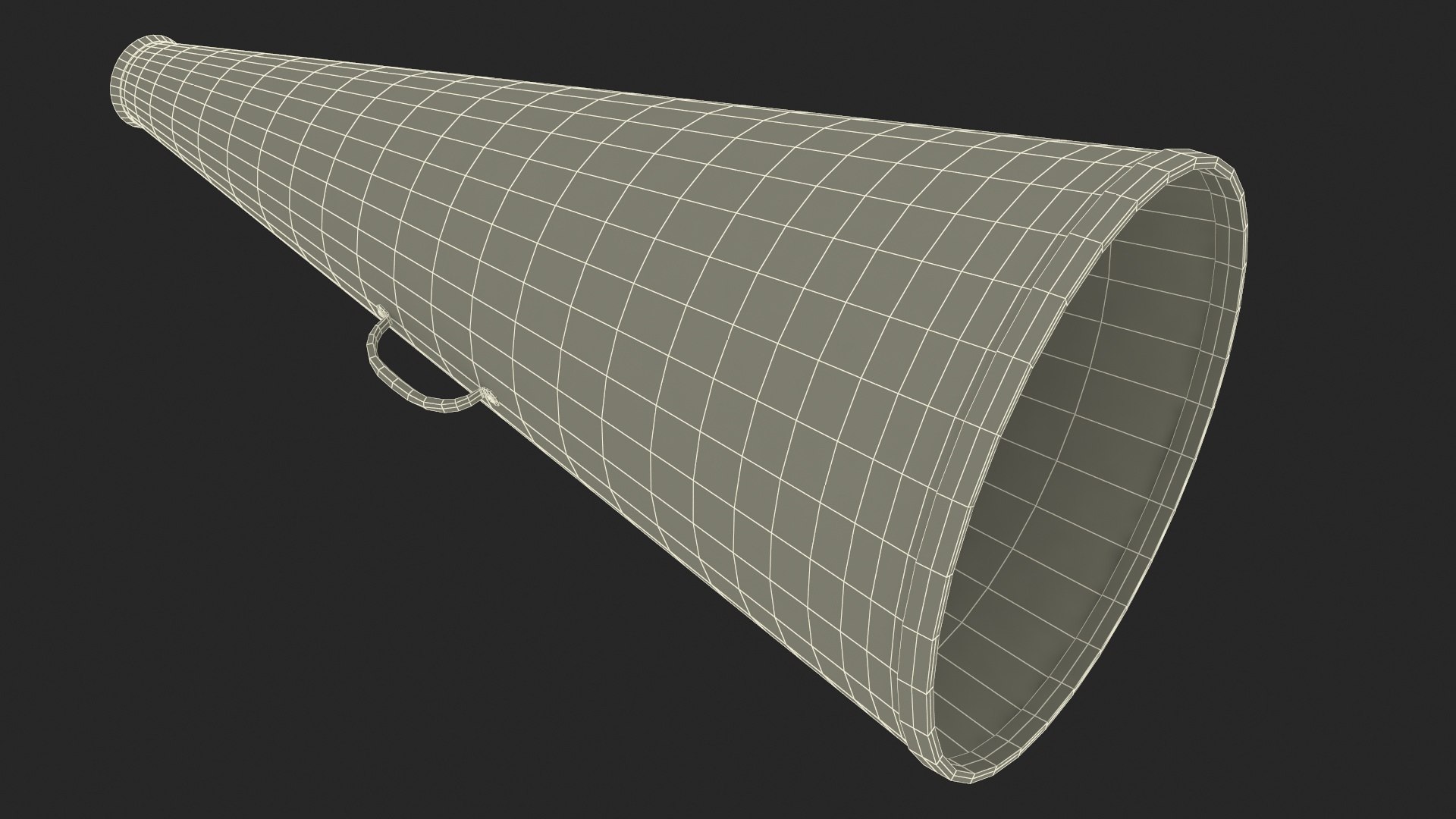 Megaphone Cone Pink 3D Model - TurboSquid 2169023