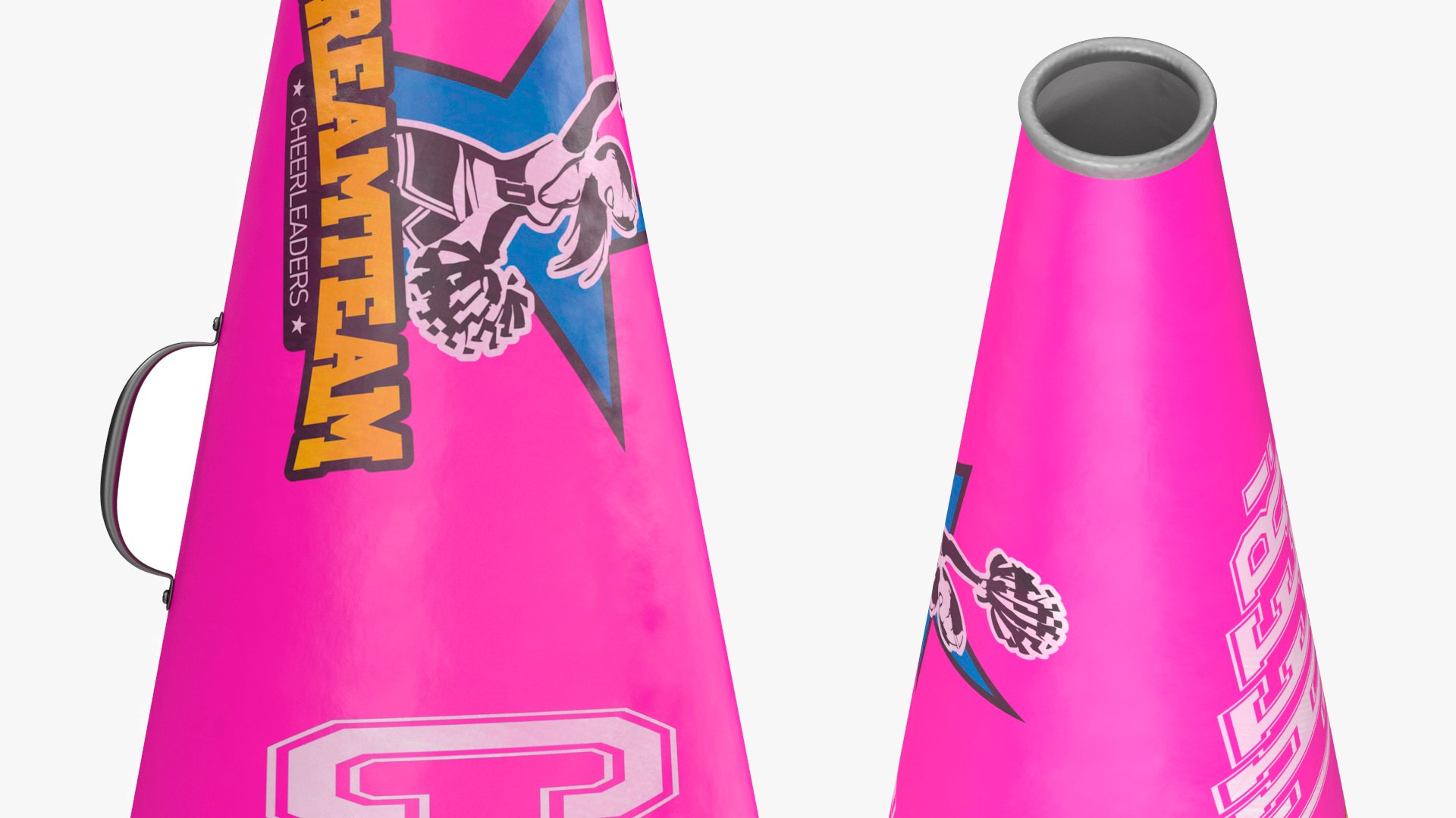 Megaphone Cone Pink 3D Model - TurboSquid 2169023