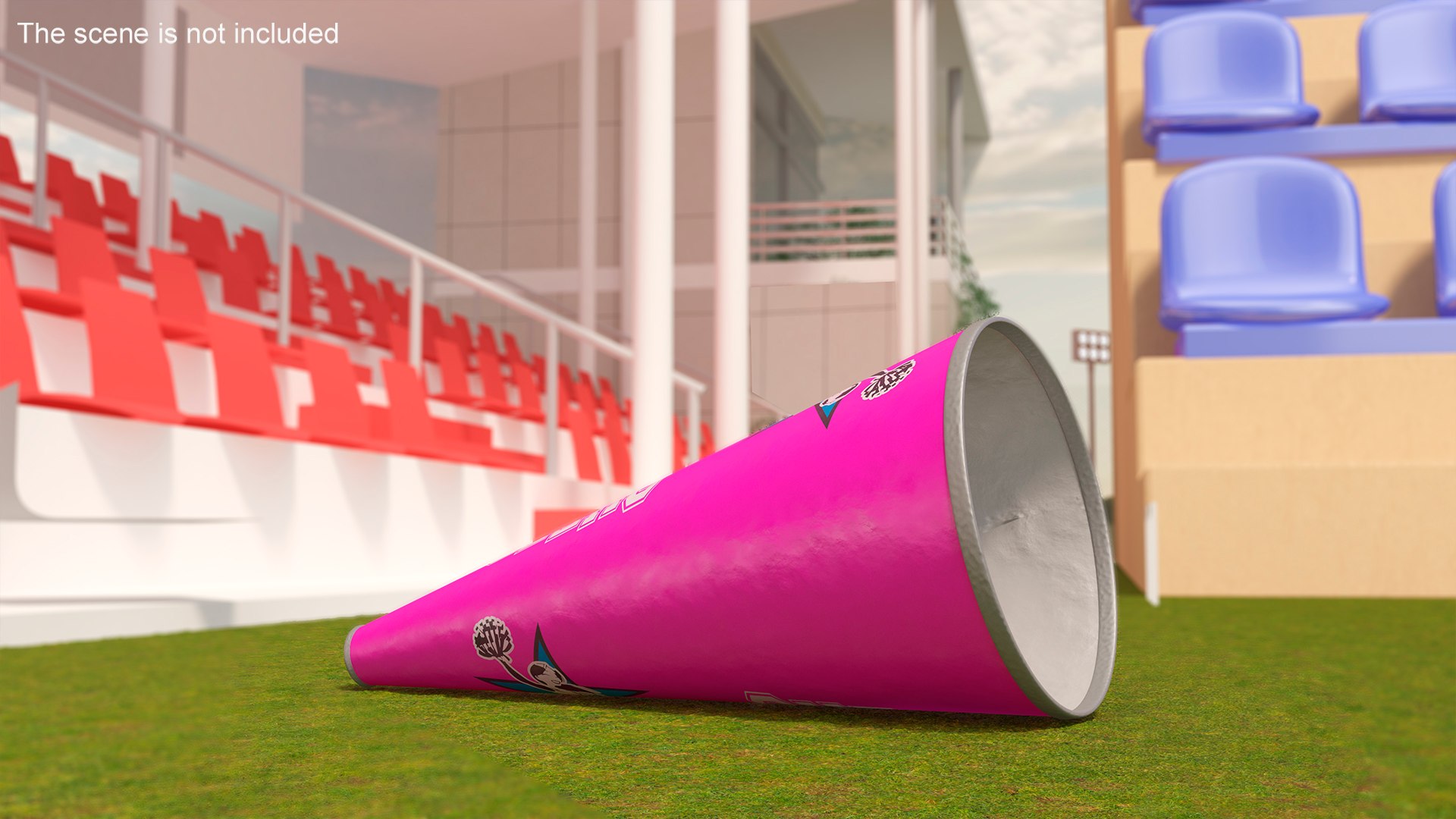 Megaphone Cone Pink 3D model - TurboSquid 2169023