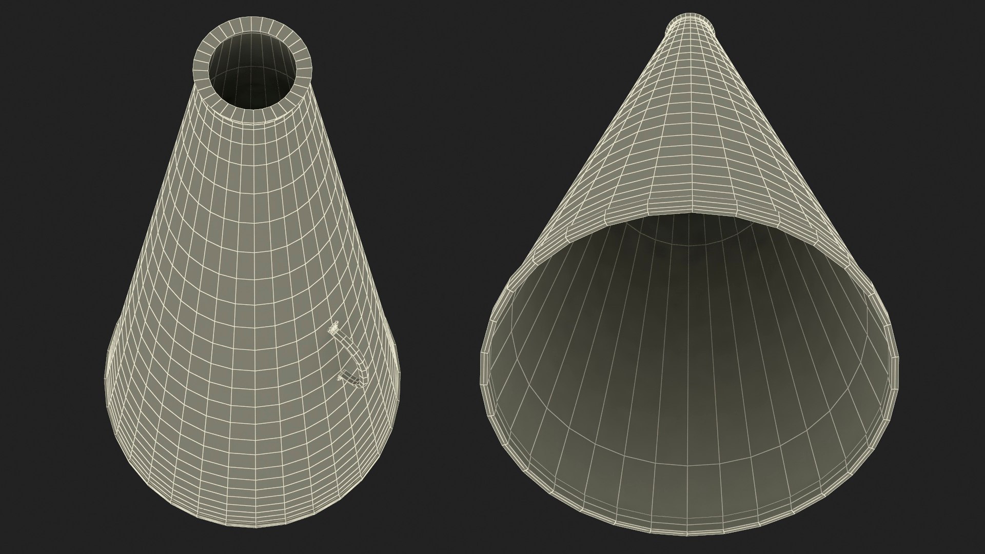 Megaphone Cone Pink 3D Model - TurboSquid 2169023