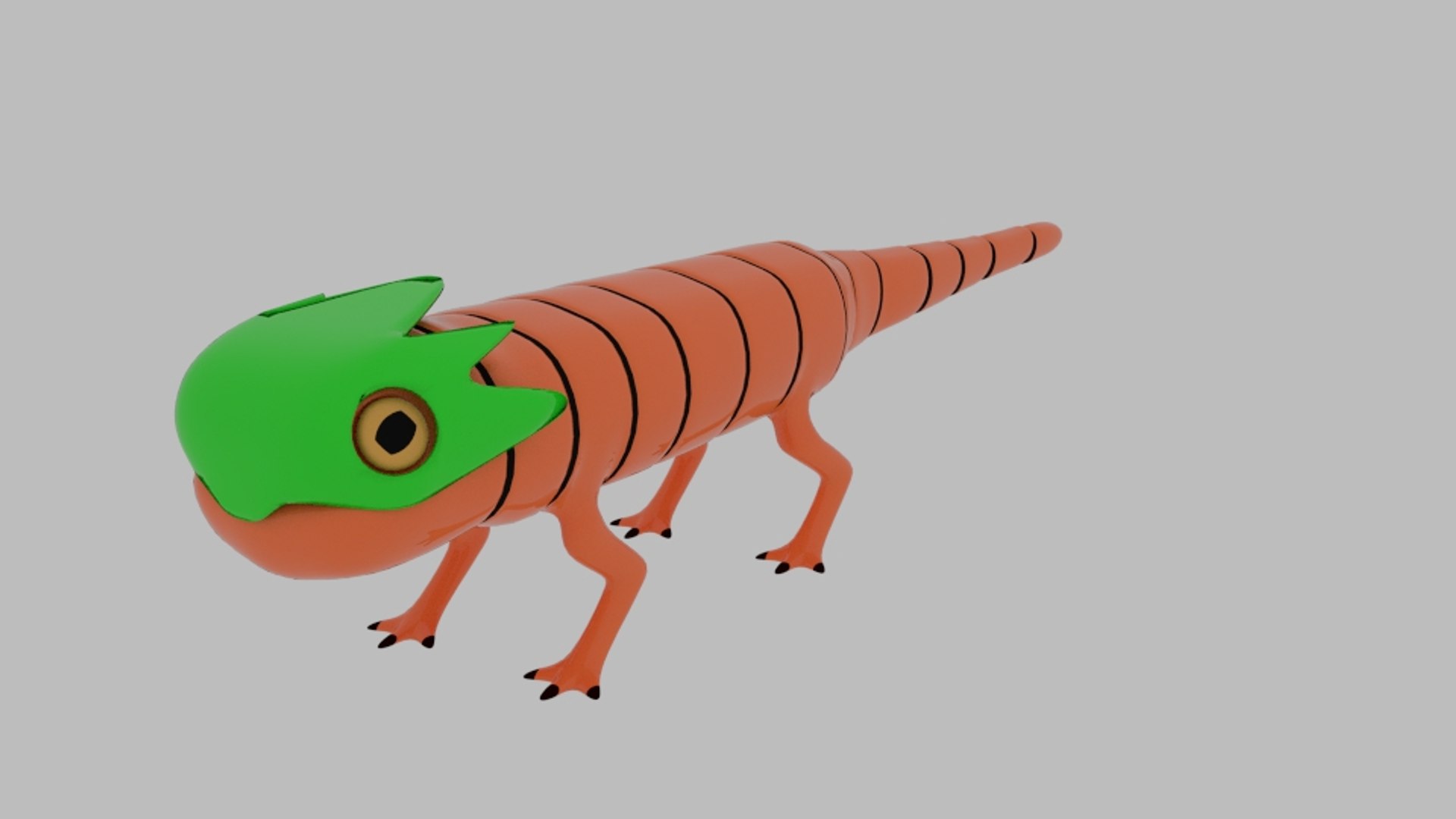 Pit Lizard Character Obj