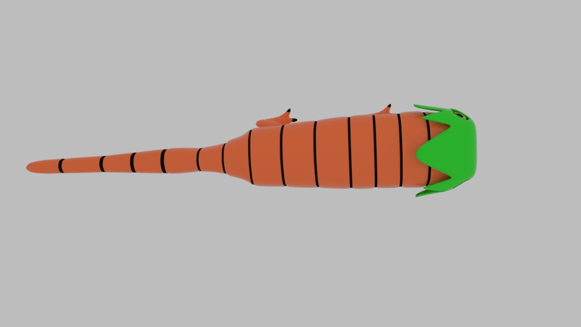 Pit Lizard Character Obj