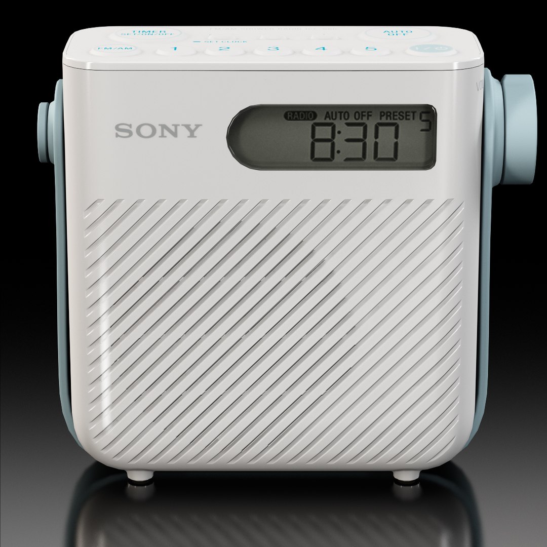 Sony Icf-s80 3d Model