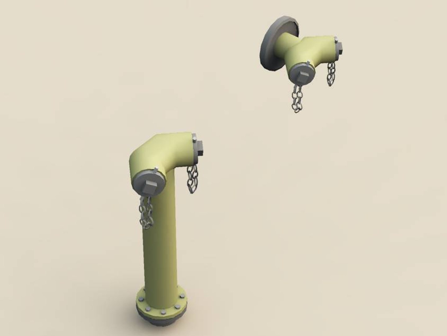 Water Utilities 3d Model