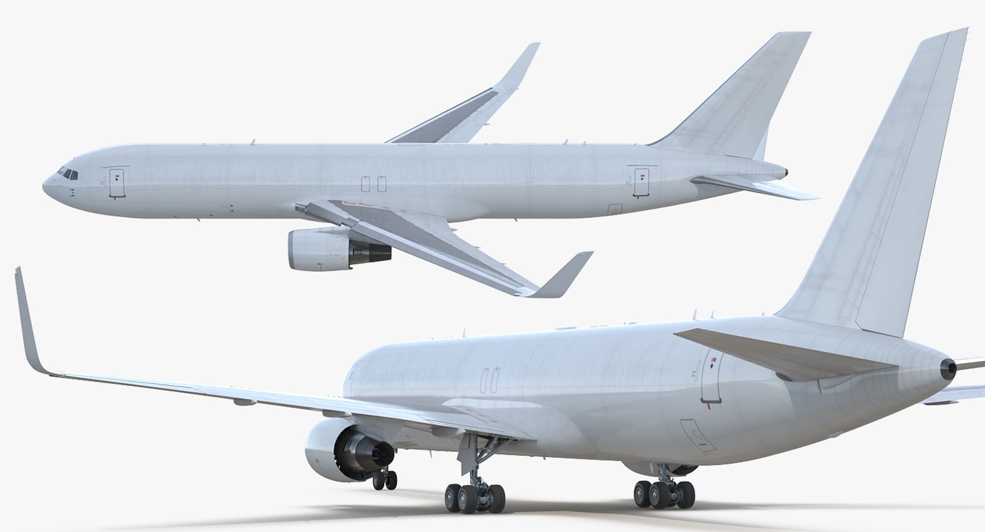 3D boeing 767-300f generic rigged model - TurboSquid 1234037