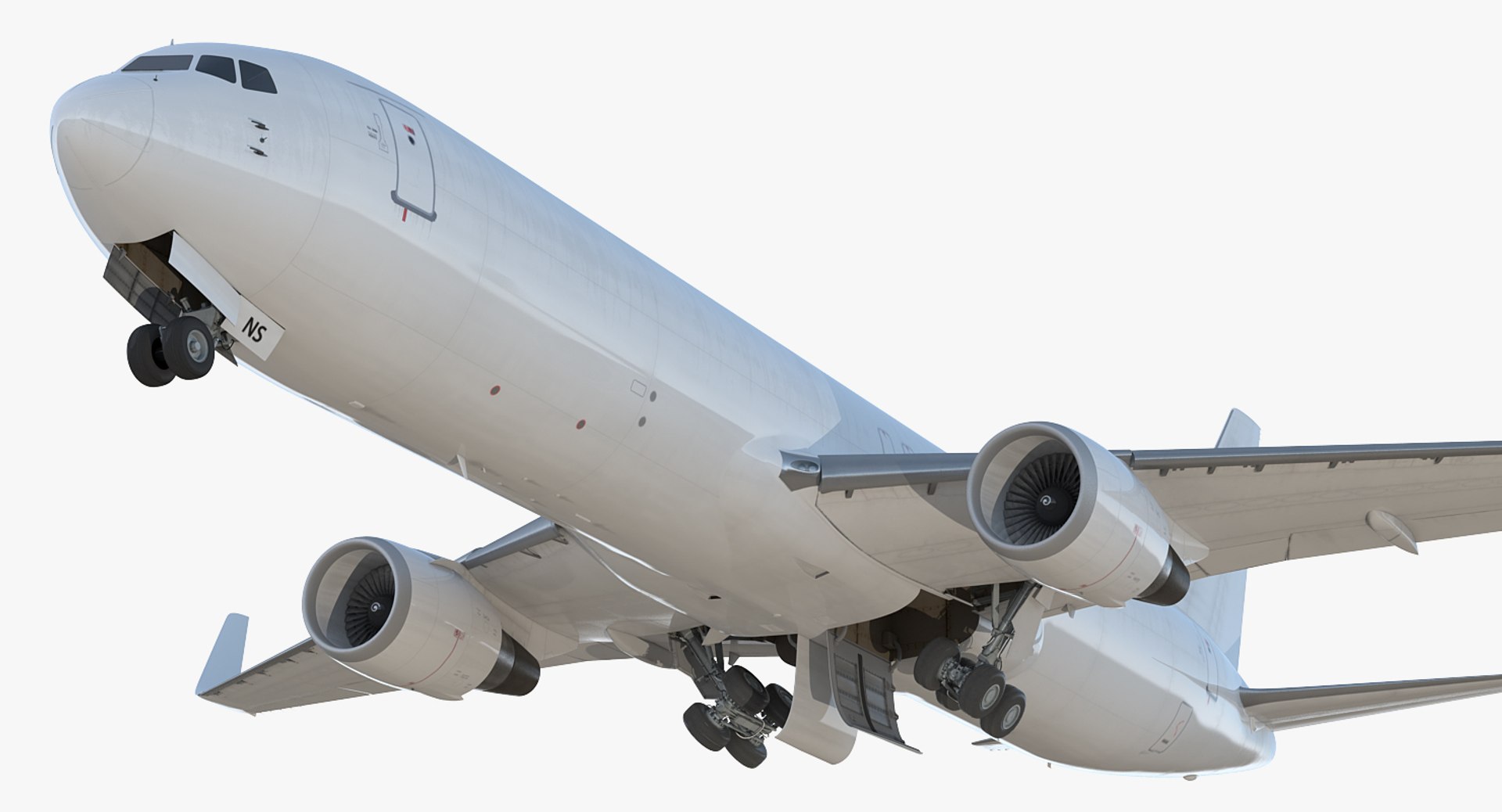 3D Boeing 767-300f Generic Rigged Model - TurboSquid 1234037