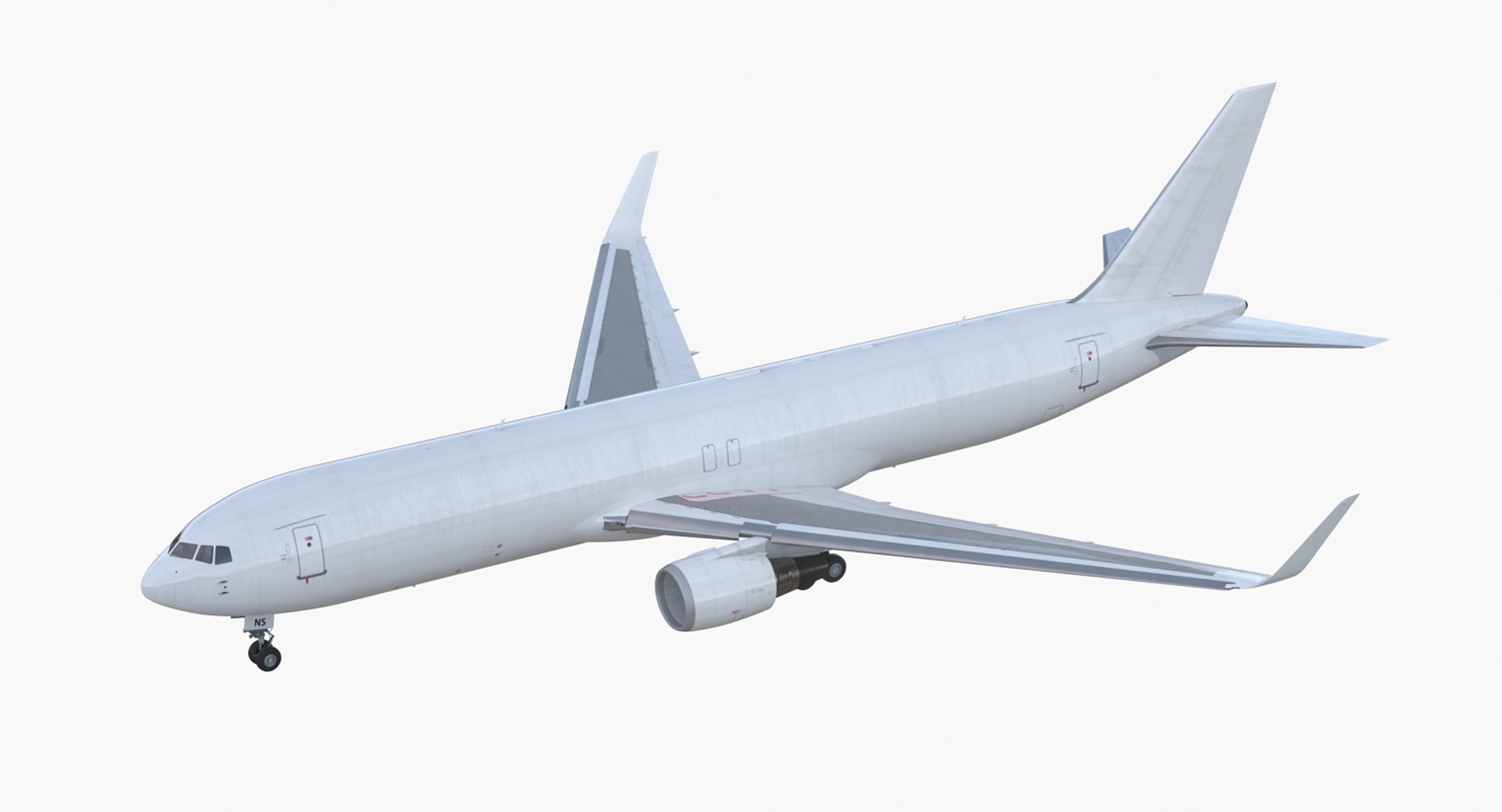 3D Boeing 767-300f Generic Rigged Model - TurboSquid 1234037