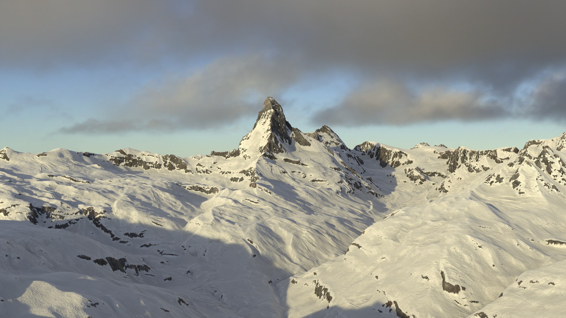 Iconic Mountain Matterhorn Area 3D Model - TurboSquid 2327055