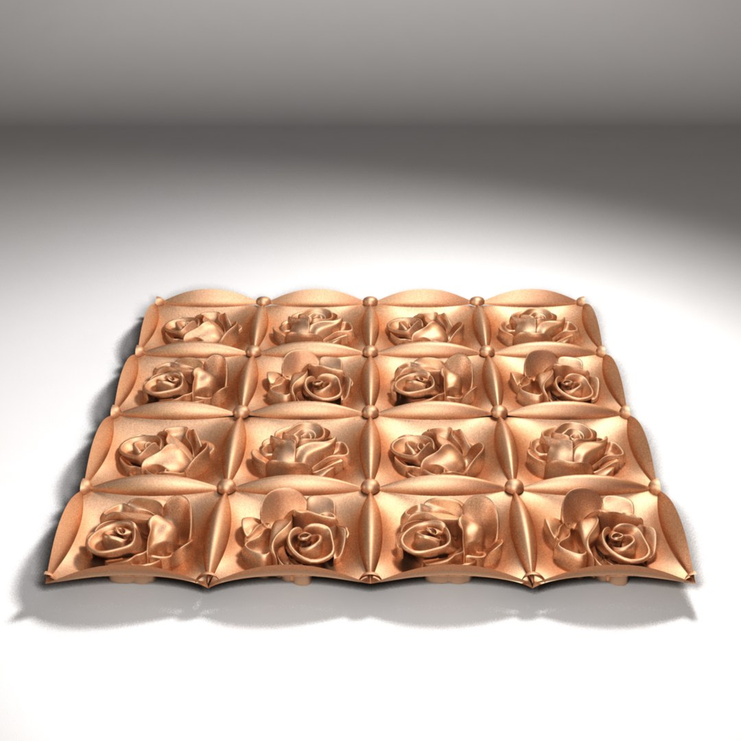 3d Roses Cnc Printing